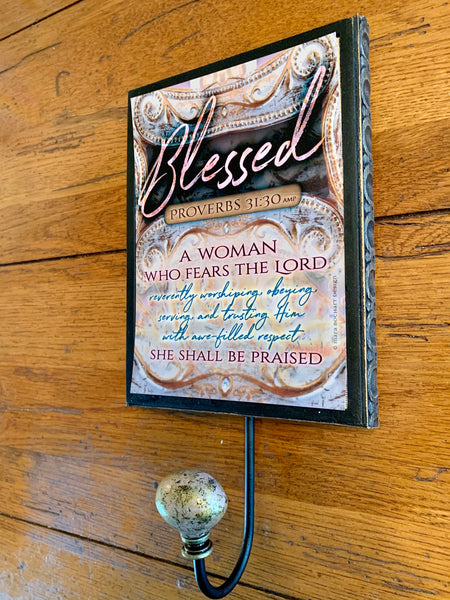 Blessed Woman - frameable print - Shine Living